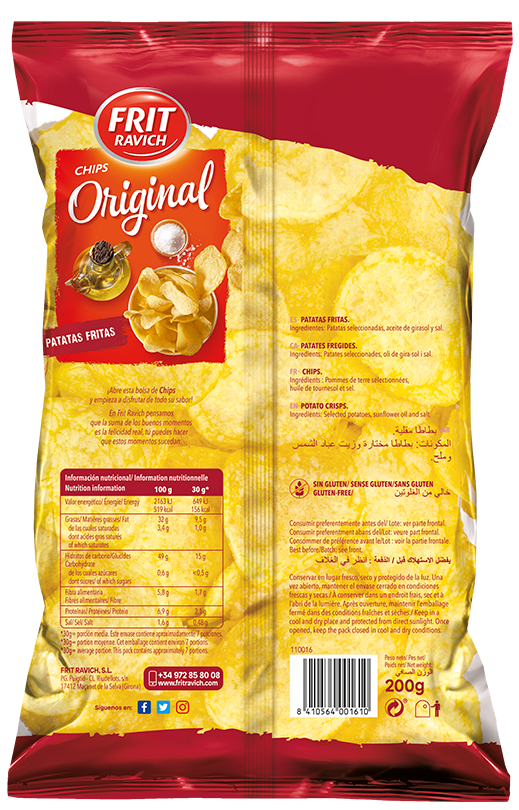 Chips Originales Frit Ravich | ¿Te apetece un buen momento?